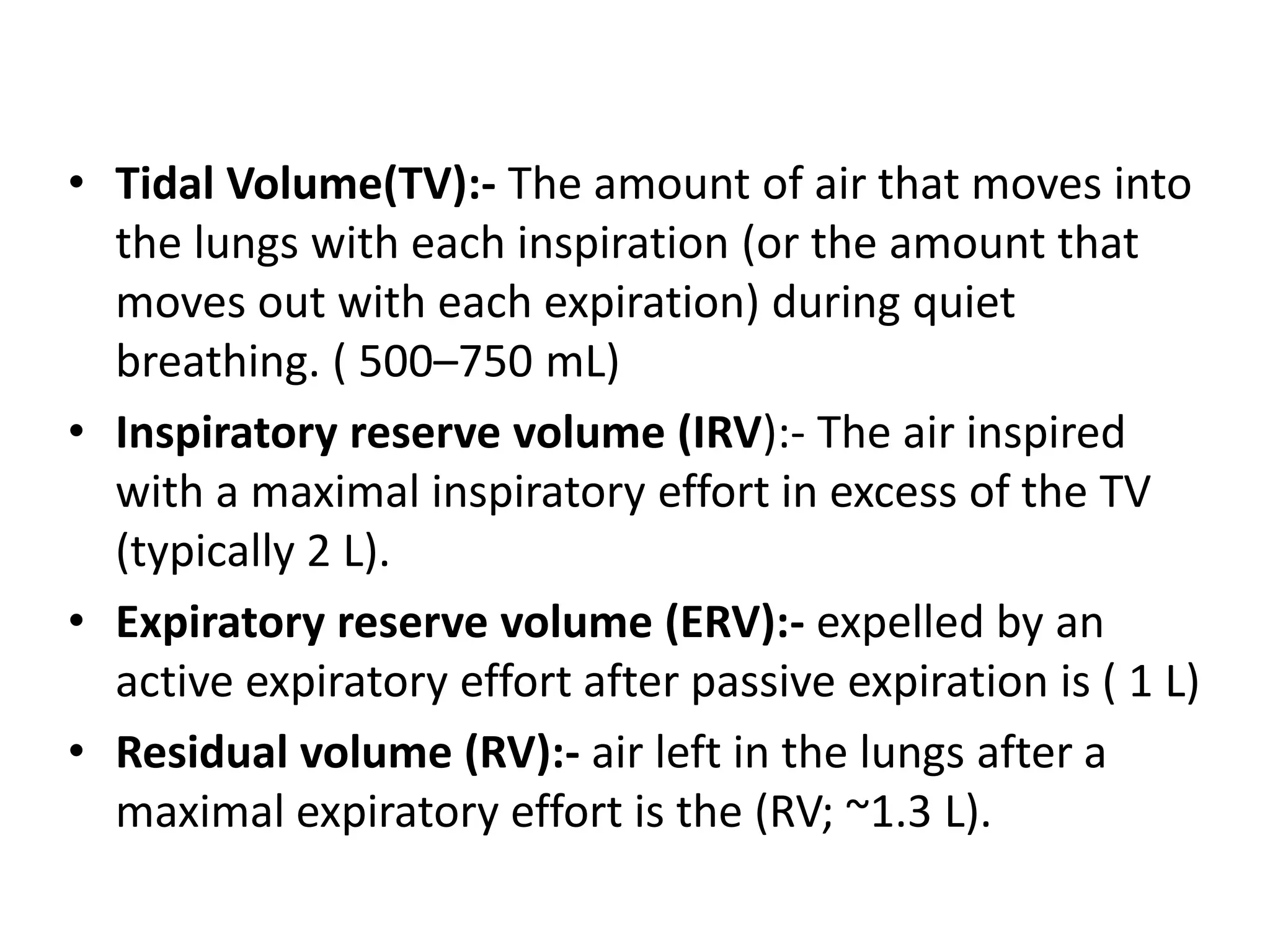 Physiology of respiration | PPTX
