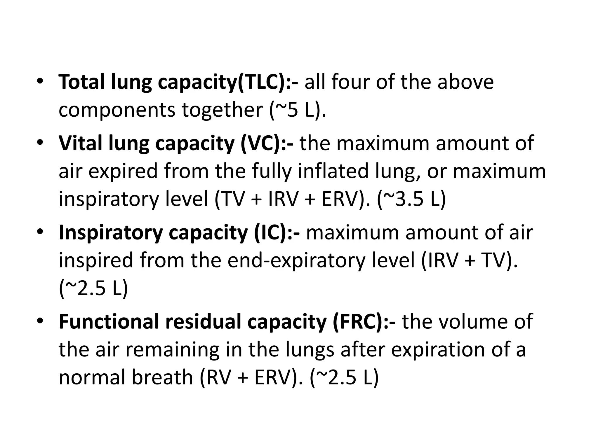 Physiology of respiration | PPTX