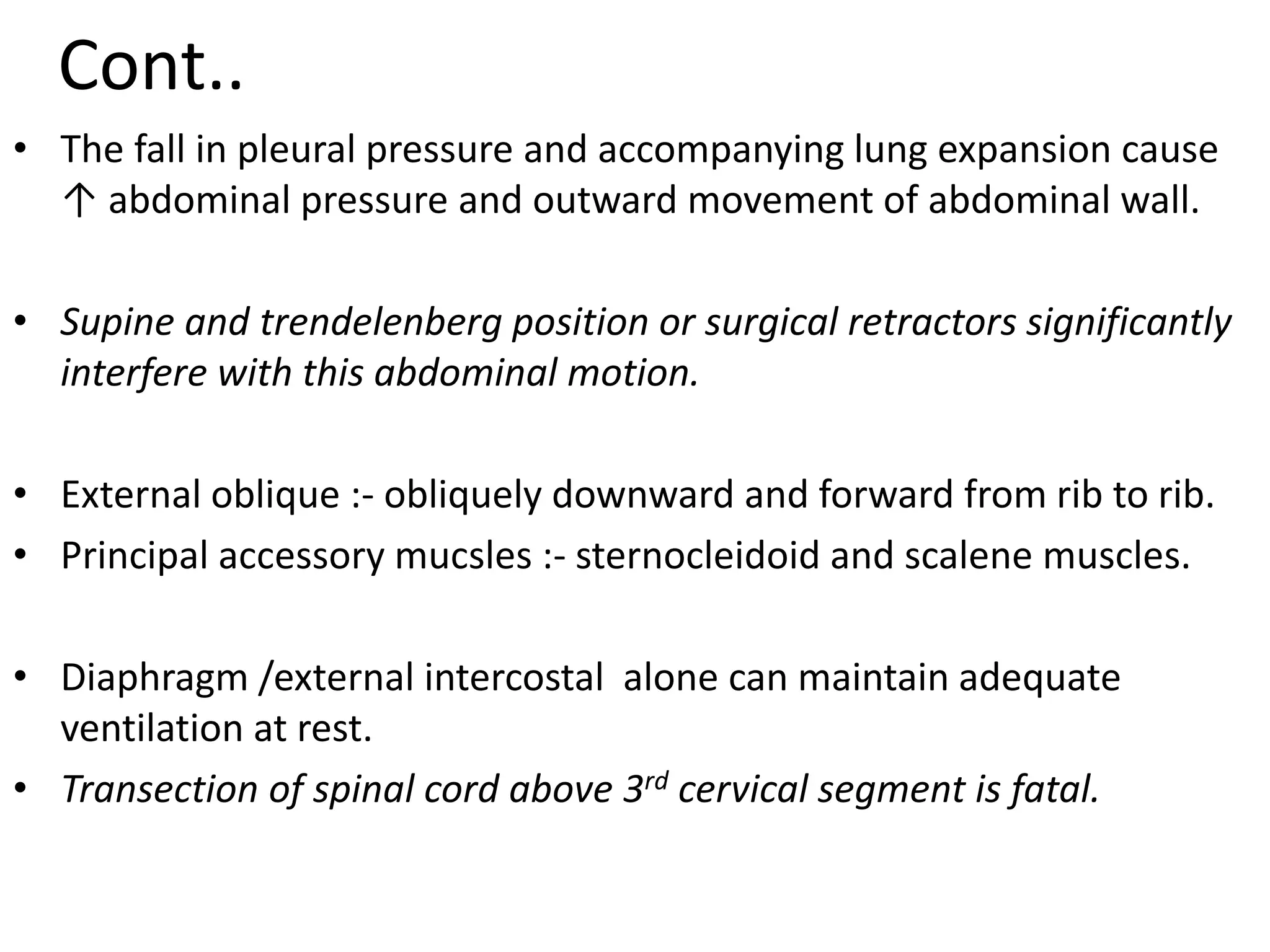 Physiology of respiration | PPTX