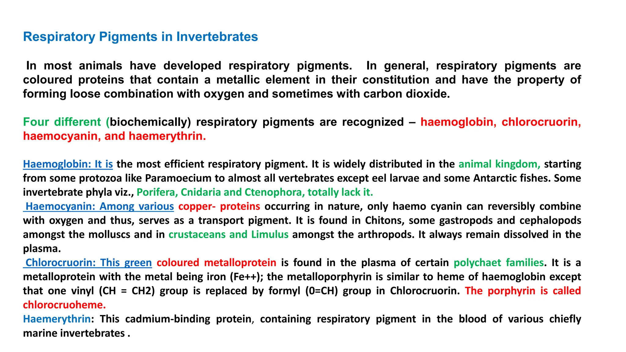 Comparative Anatomy & Physiology of Respiration in Non chordata.pptx