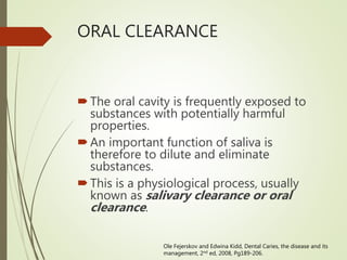 Physiology of saliva | PPTX
