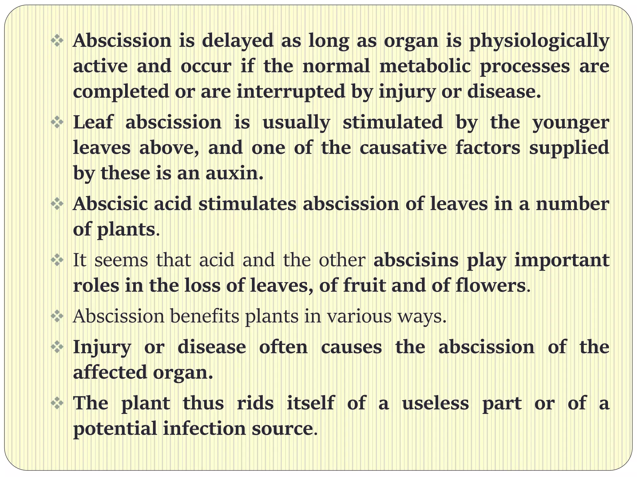 Physiology of senescence and abscission | PPTX
