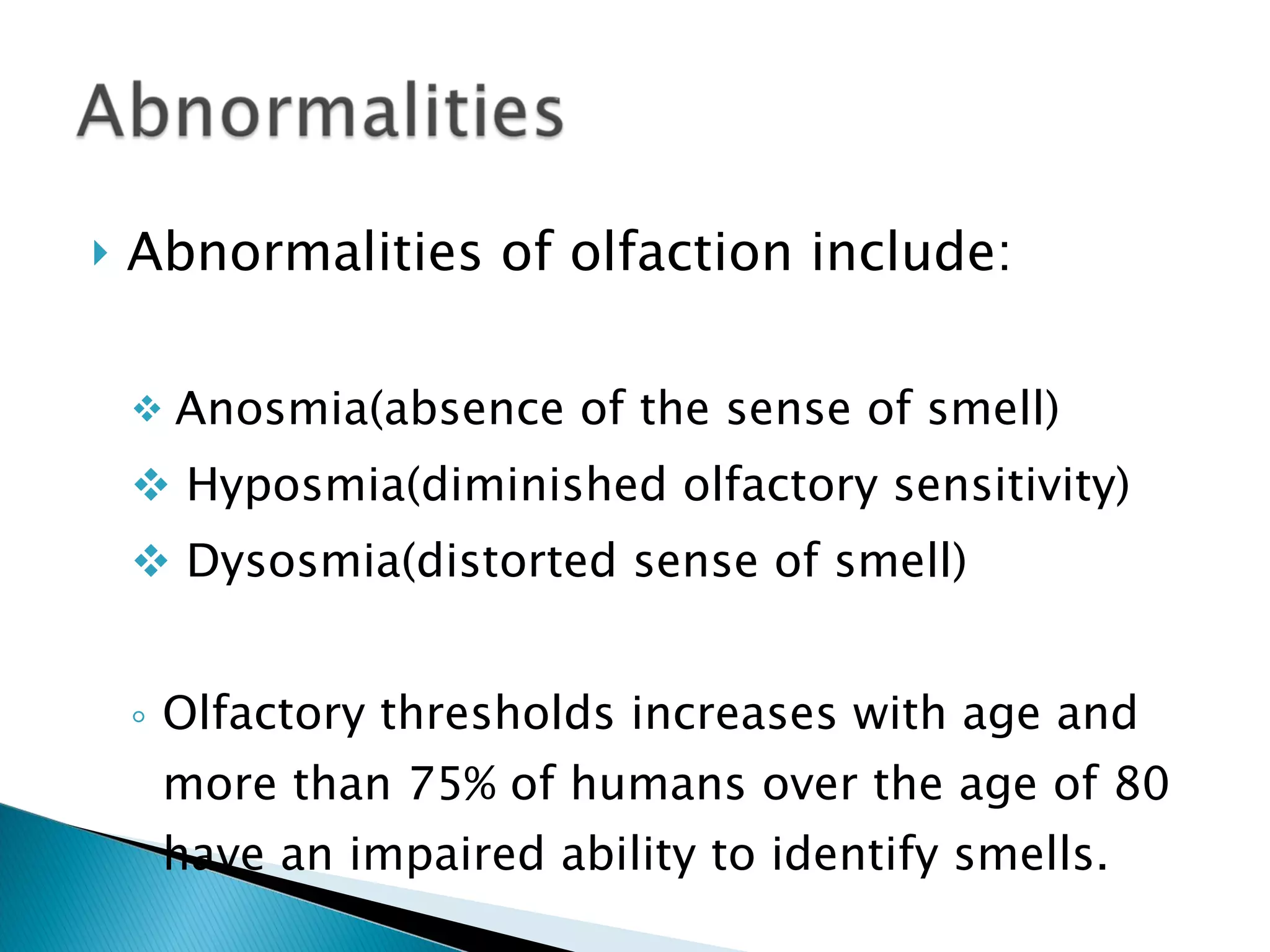 Physiology Taste and Smell | PPT