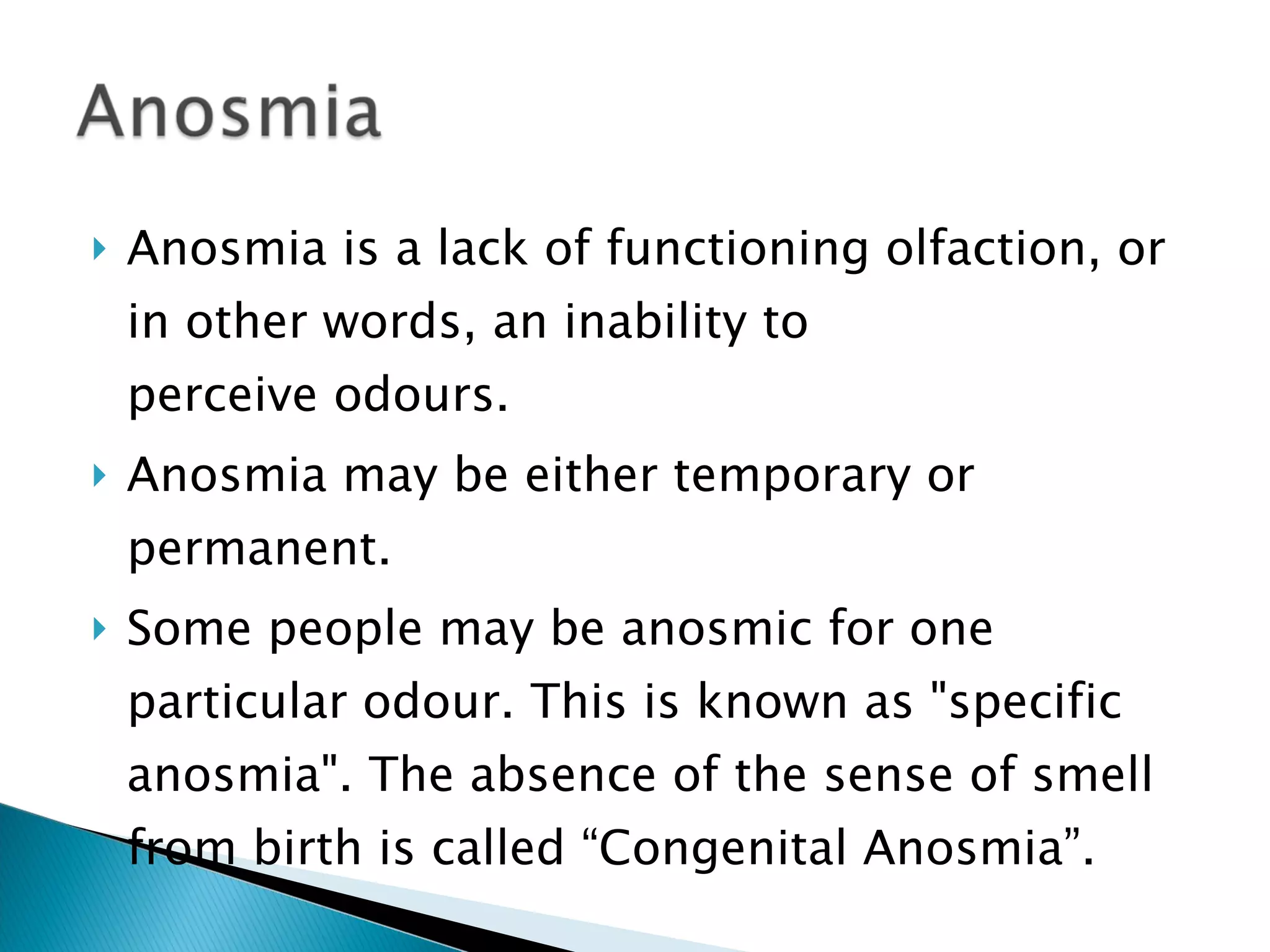 Physiology Taste and Smell | PPT