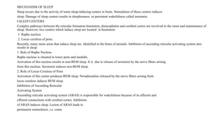 Physiology of Sleep.pptx physiology lec | PPTX