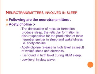 Physiology of sleep by jimmy | PPTX