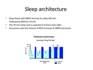 PHYSIOLOGY OF SLEEP / physiology of sleep .pptx