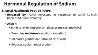Physiology of Sodium Homeostasis – Causes & Management.pptx