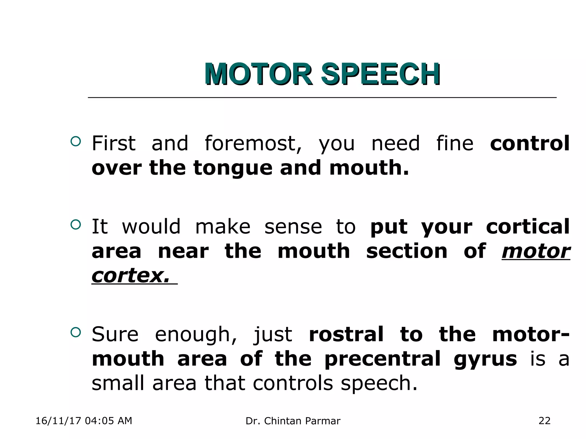 Physiology of speech | PPT