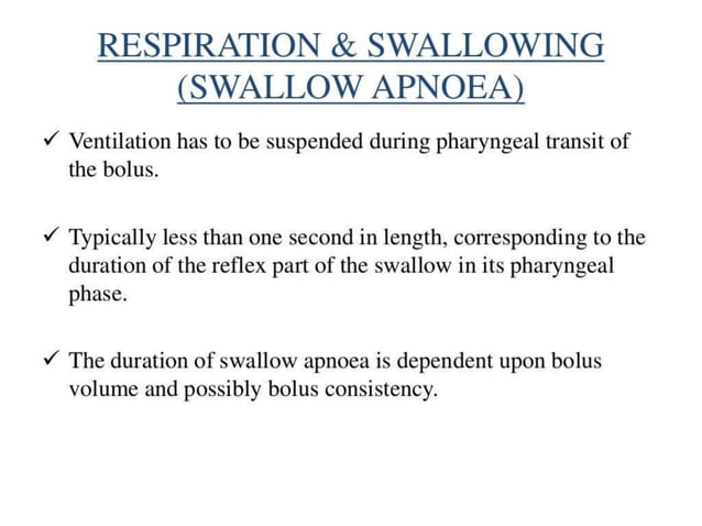 Physiology of speech and swallowing | PPT
