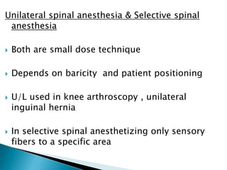 PHYSIOLOGY OF SPINAL ANAESTHESIA.pptx