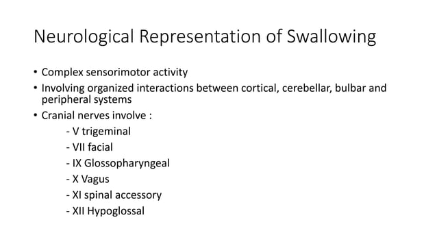 Physiology of swallowing | PPTX | Ear, Nose and Throat Conditions ...