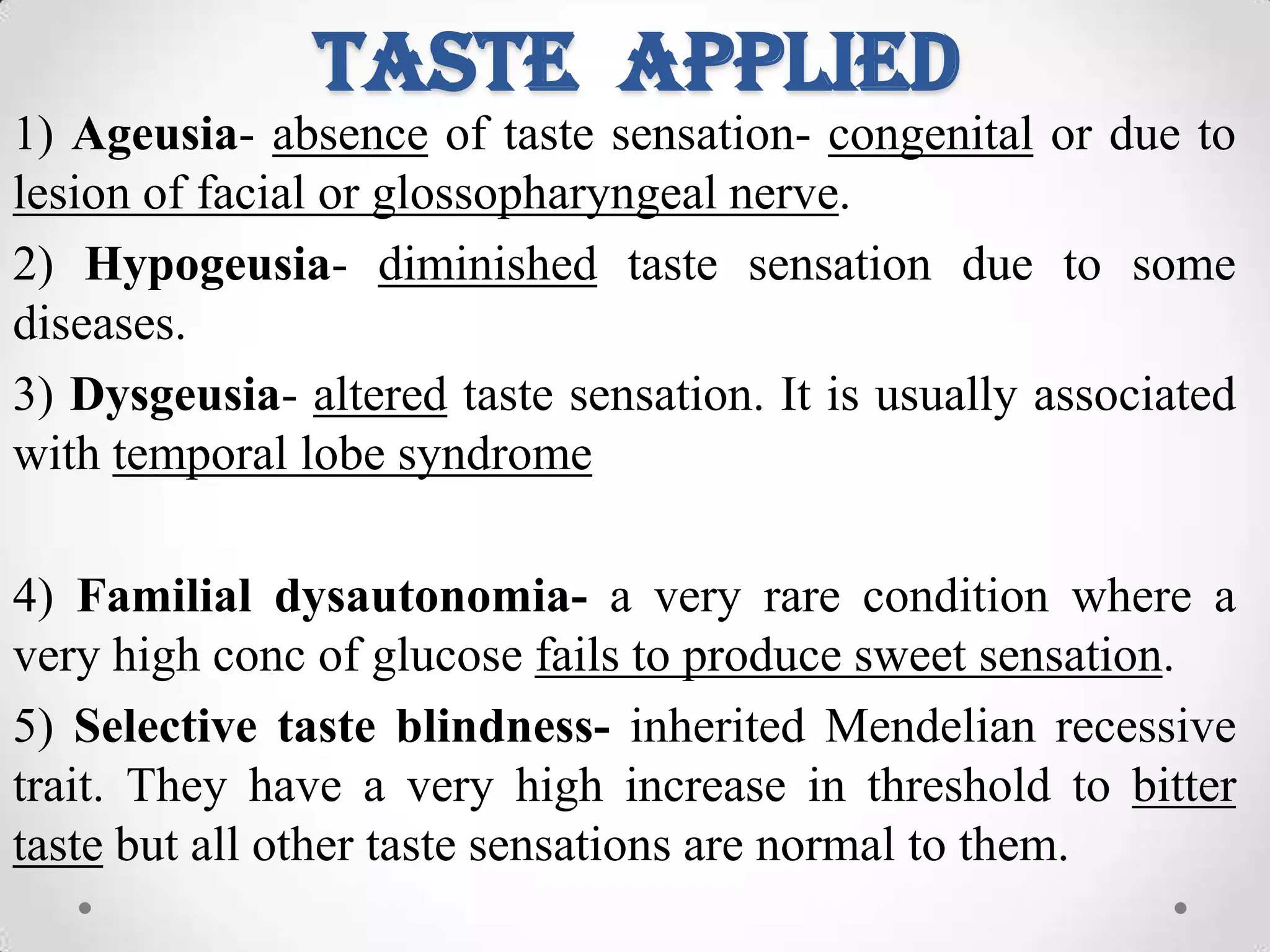 Physiology of taste | PPTX