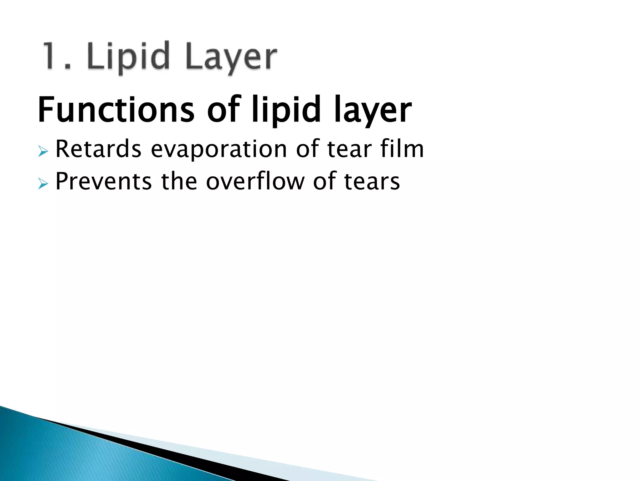 Physiology of tear film & it’s drainage | PPTX