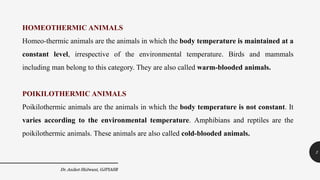 PHYSIOLOGY OF TEMPERATURE REGULATION | PPTX