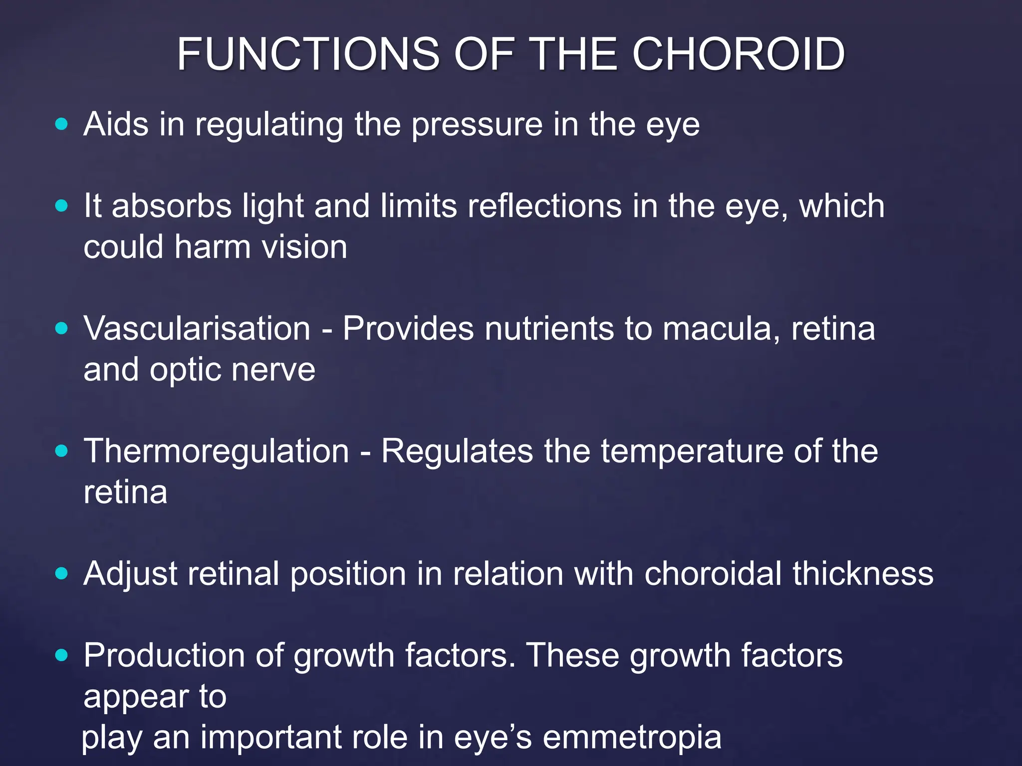 Physiology of the choroid Lectures notes (2).ppt