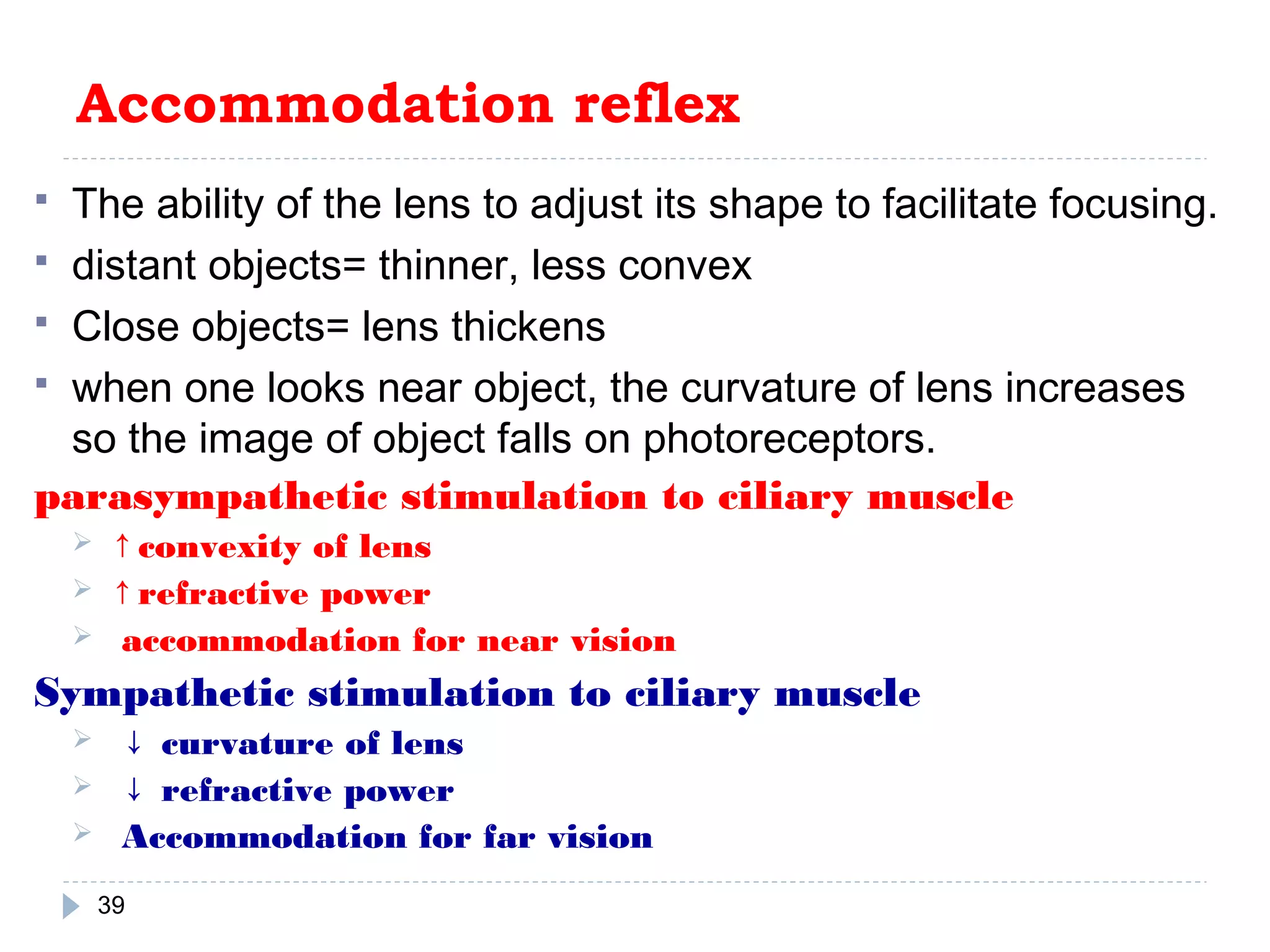 Physiology of the eye | PPT