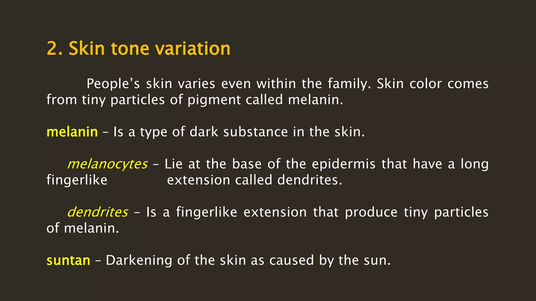 Physiology of the integumentary system | PPTX