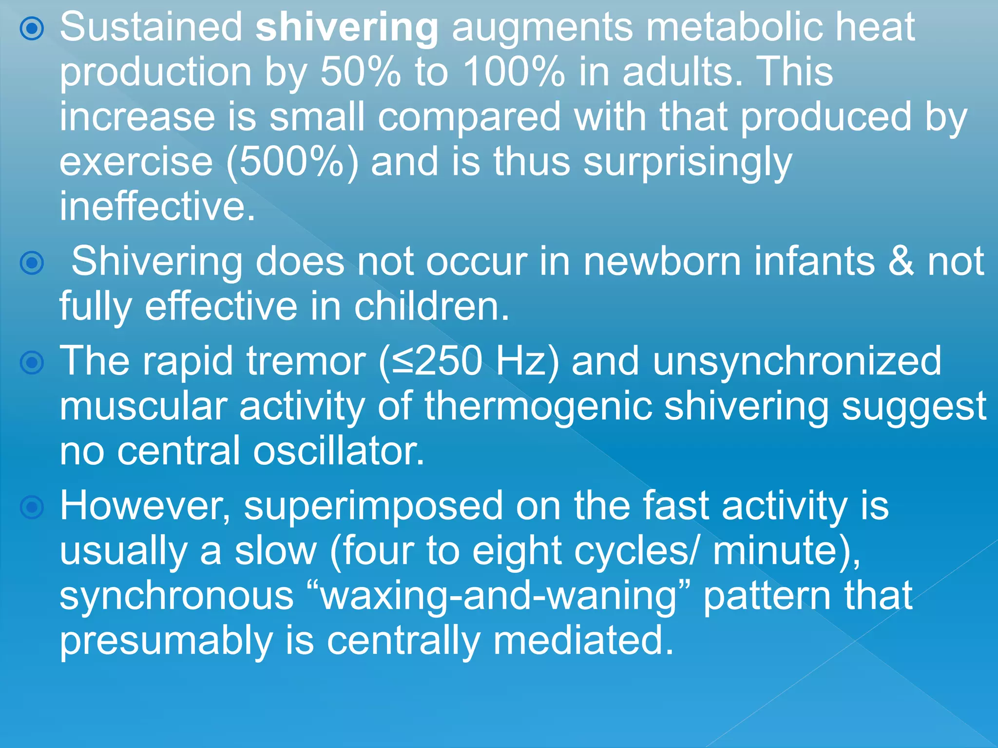 Physiology of thermoregulation & monitering of temperature | PPTX