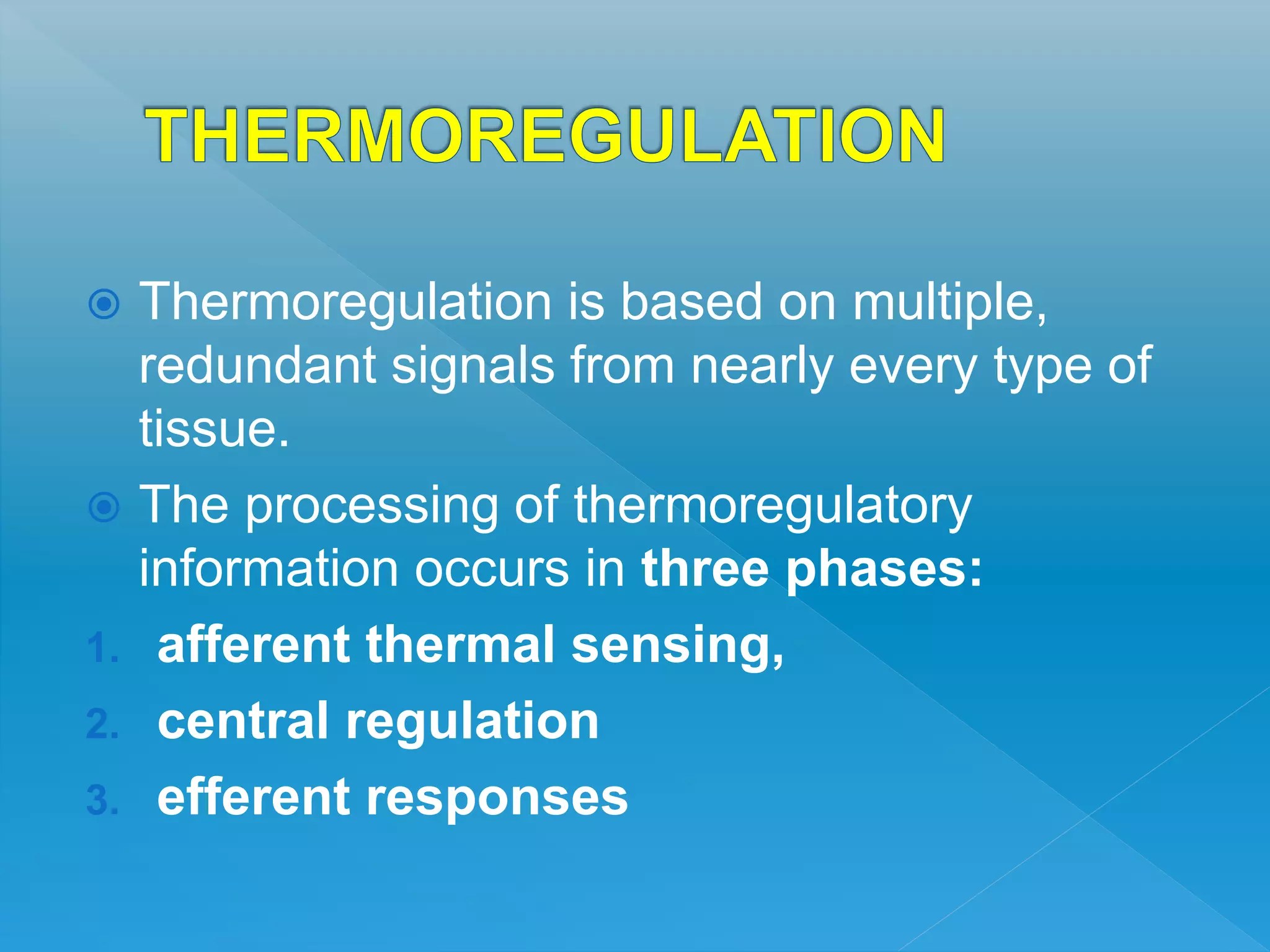 Physiology of thermoregulation & monitering of temperature | PPTX