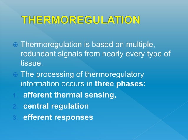 Physiology of thermoregulation & monitering of temperature | PPTX