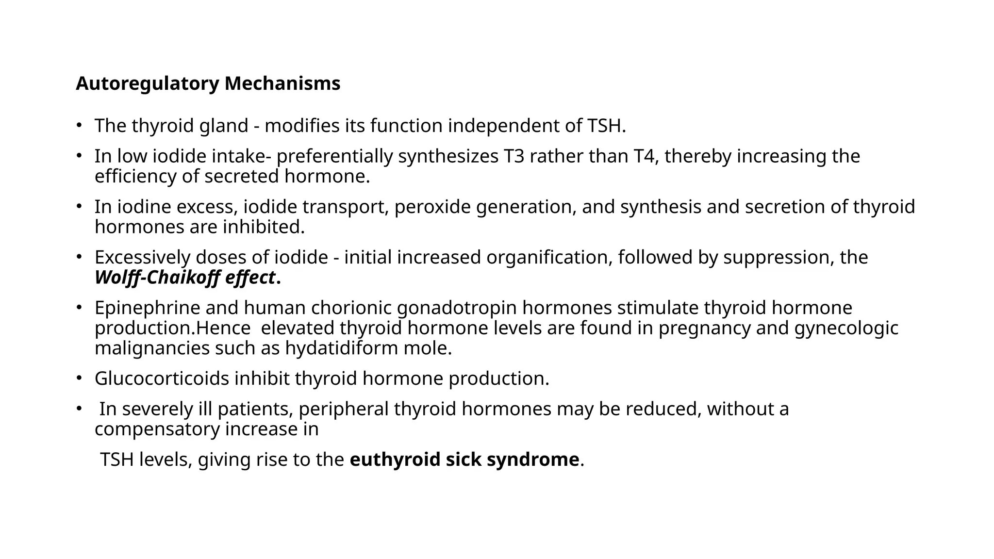 PHYSIOLOGY OF THYROID Hormones synthesis and regulation | PPTX