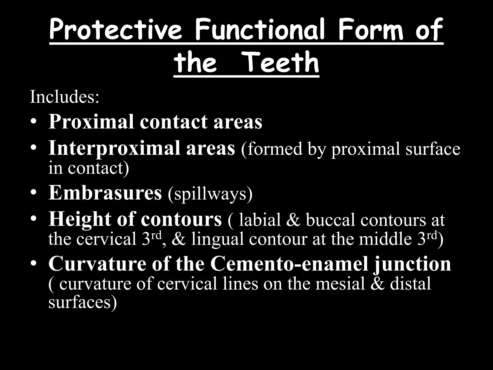 dental anatomy & physiology of permanent teeth | PPTX