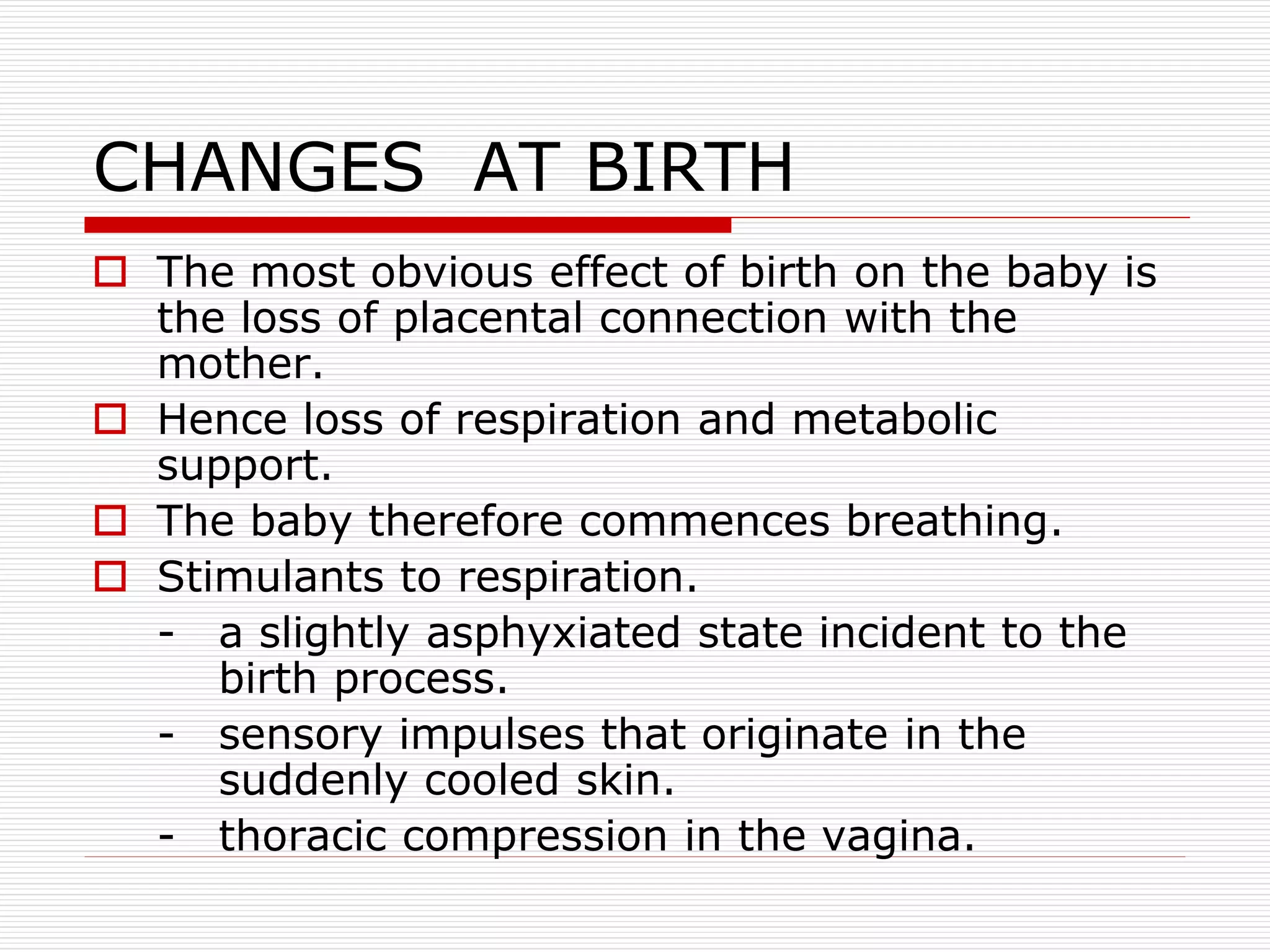 Physiology of transition | PDF