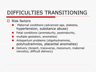 Physiology of transition | PDF