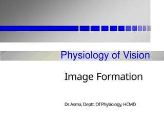 physiology of vision including photoreceptors , day anad night vision ...