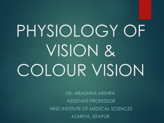 Comprehensive Physiology of Vision and Colour Vision Mechanisms | PPTX