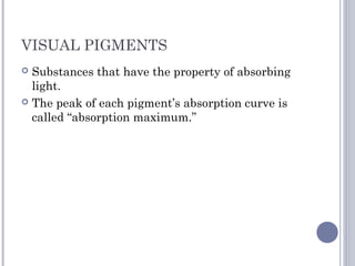 Physiology of visual cycle | PPT