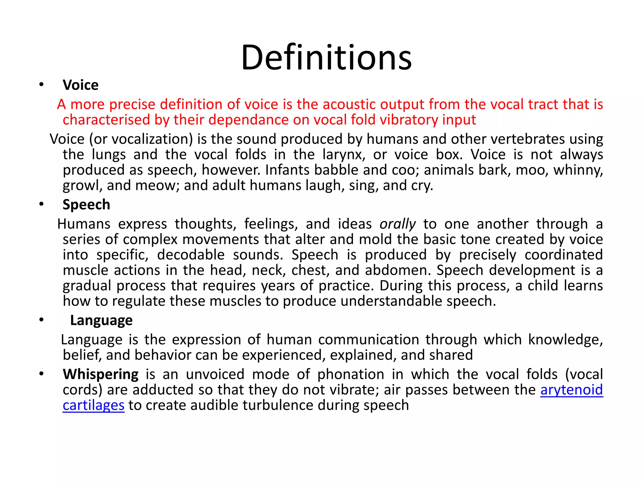 Physiology Of Voice Production Its Disorders And Management.pptx