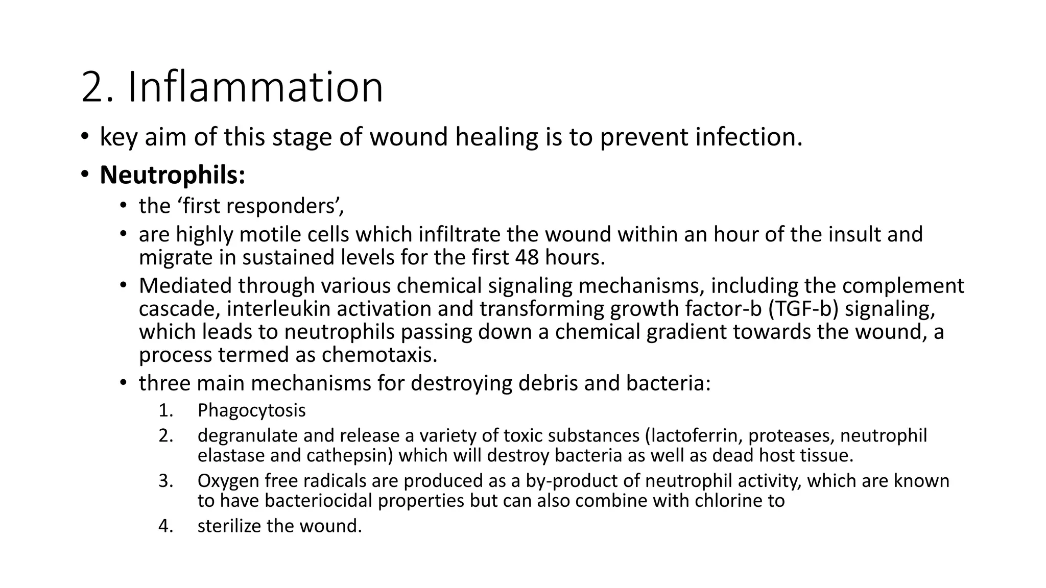 Physiology of wound healing | PPTX