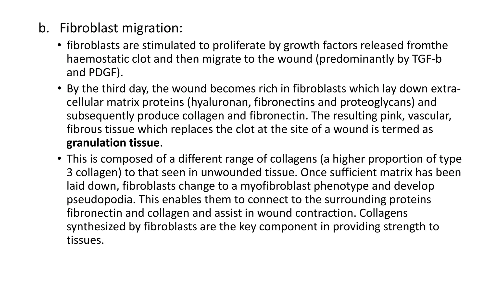 Physiology of wound healing | PPTX