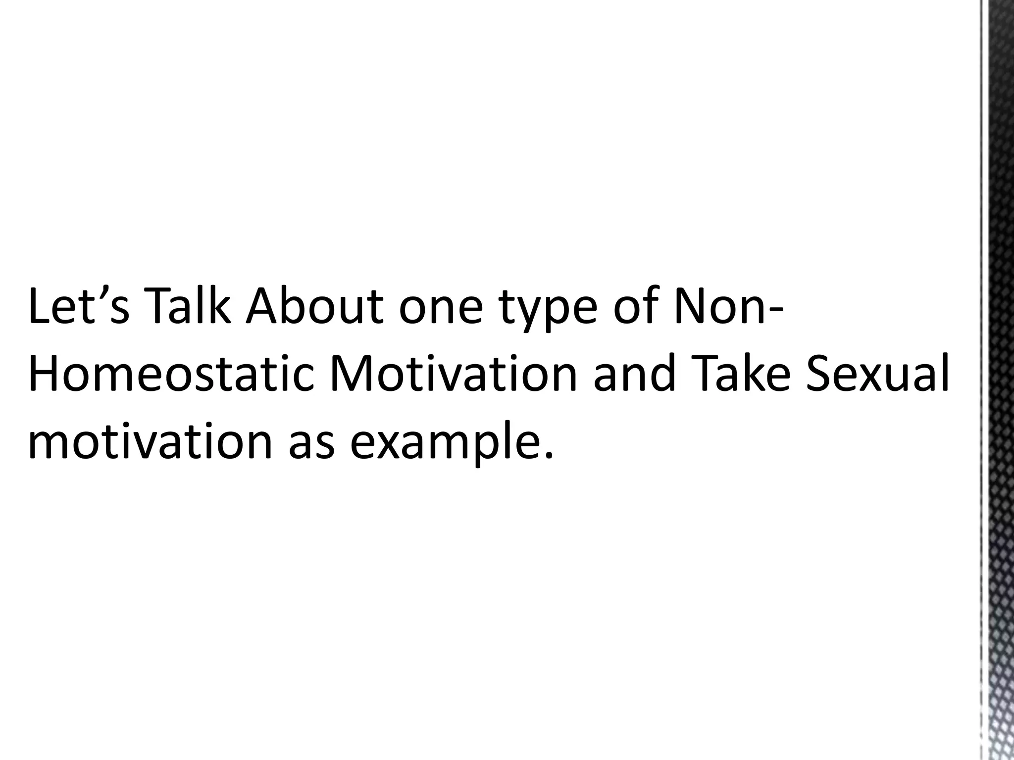 Physiology (physiology of motivation) | PPTX
