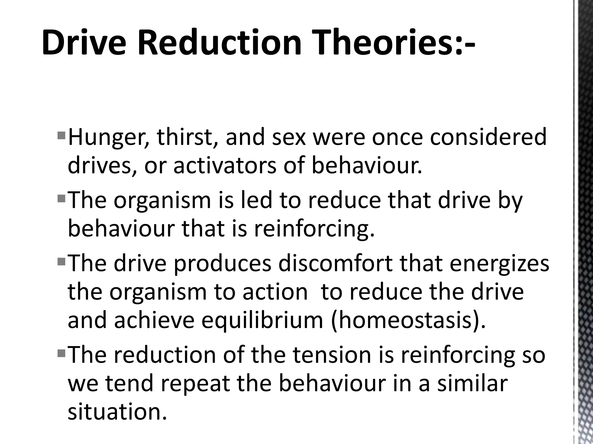 Physiology (physiology of motivation) | PPTX