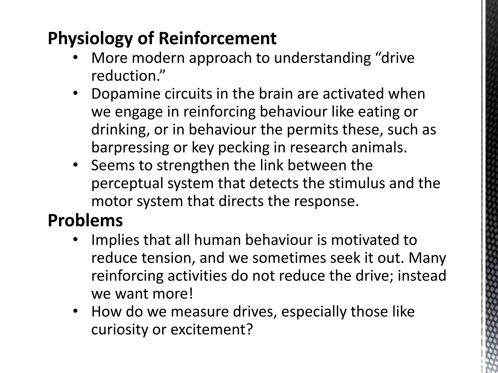 Physiology (physiology of motivation) | PPTX