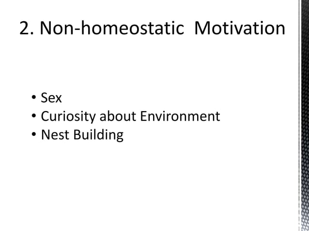 Physiology (physiology of motivation) | PPTX