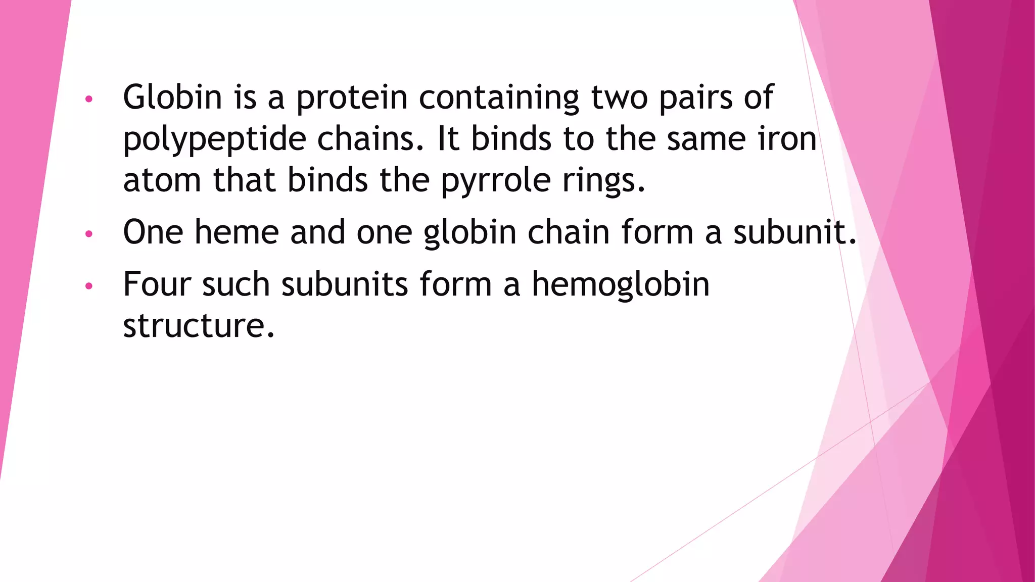 Structure Of Hemoglobin and Difference between Fetal and Adult ...