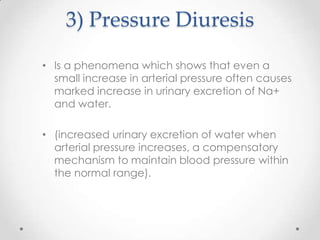Kidney Regulation and Methods | PPTX