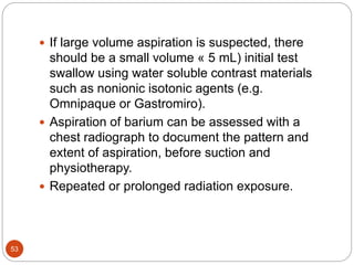 Physiology swallowing & functional investigations of upper git | PPTX