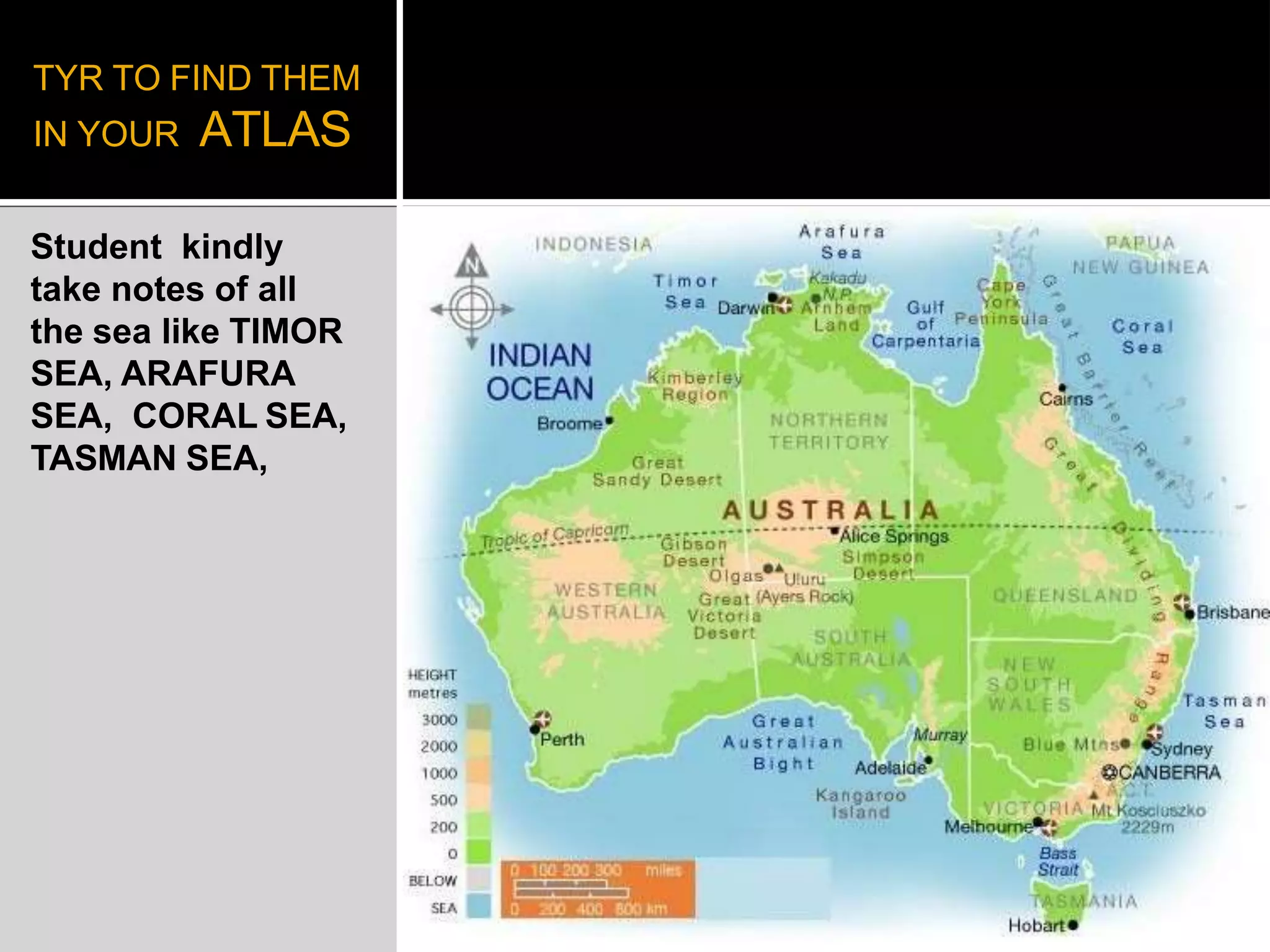 Physiography of australia Slide share | PPTX