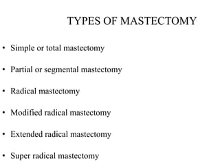 PHYSIOTHERAPEUTIC MANAGEMENT POST RADICAL MASTECTOMY.pptx