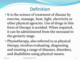 Physiotherapy | PPTX