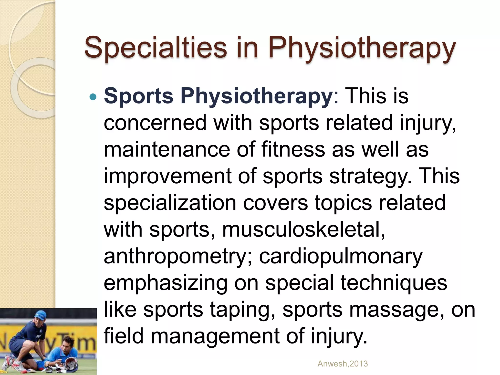 Physiotherapy | PPTX