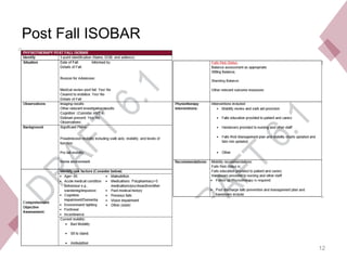 Western Australian Multidisciplinary Post Fall Management Guidelines ...