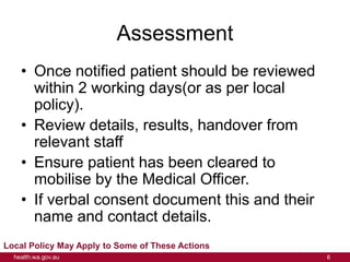 Western Australian Multidisciplinary Post Fall Management Guidelines ...