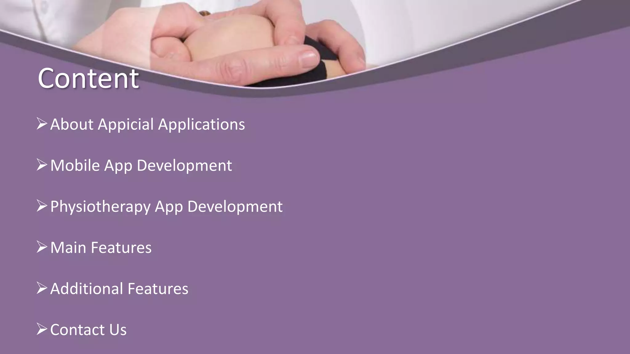 Physiotherapy app-development | PPT