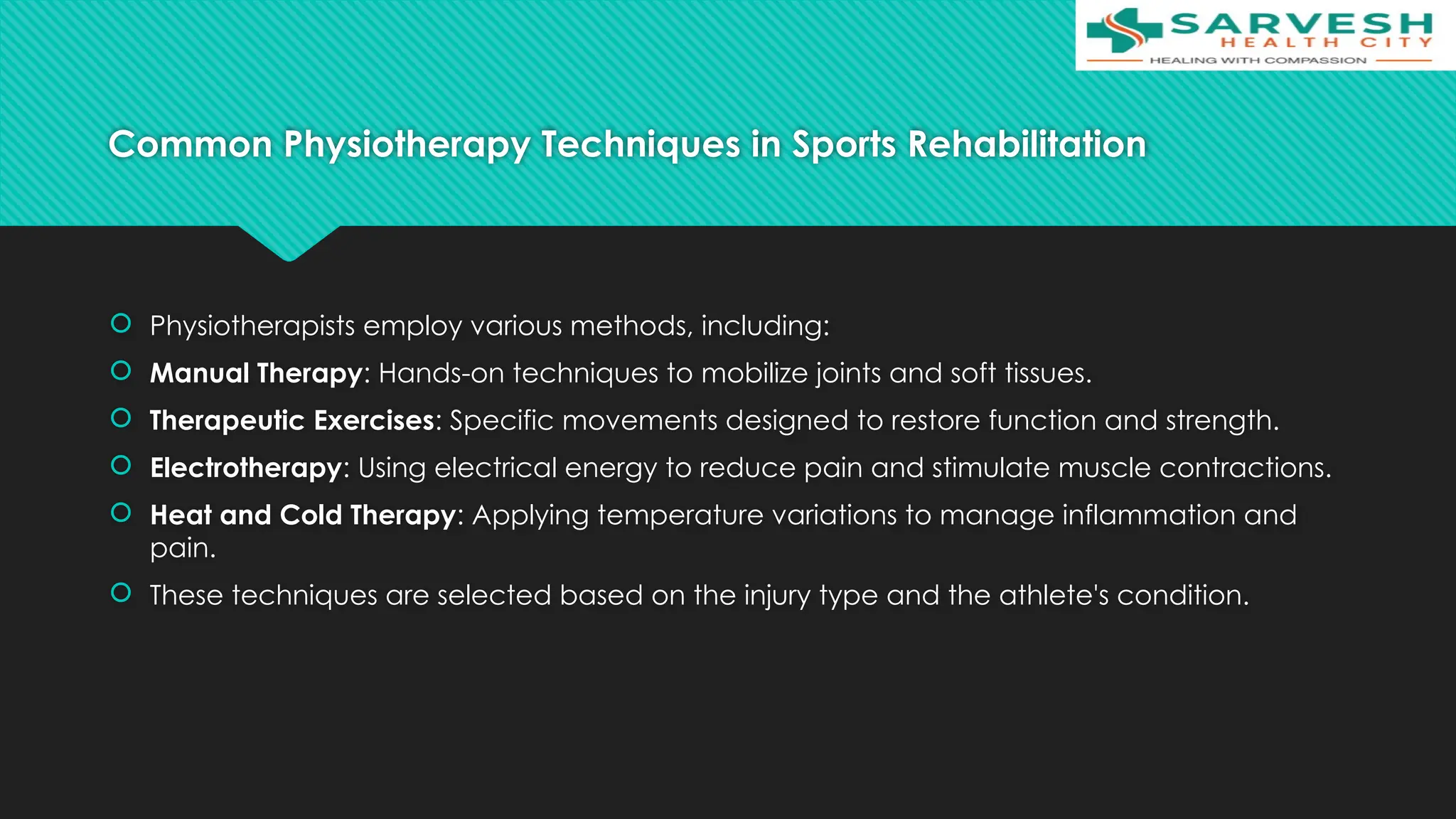 Physiotherapy for Sports Injuries: What You Should Know | PPTX